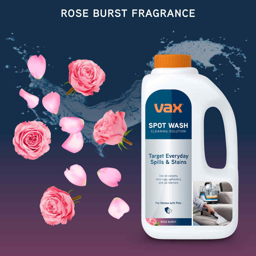 VAX Spot Wash Carpet Cleaning Solution 1L Rose Burst - 1-9-143091 | eBay