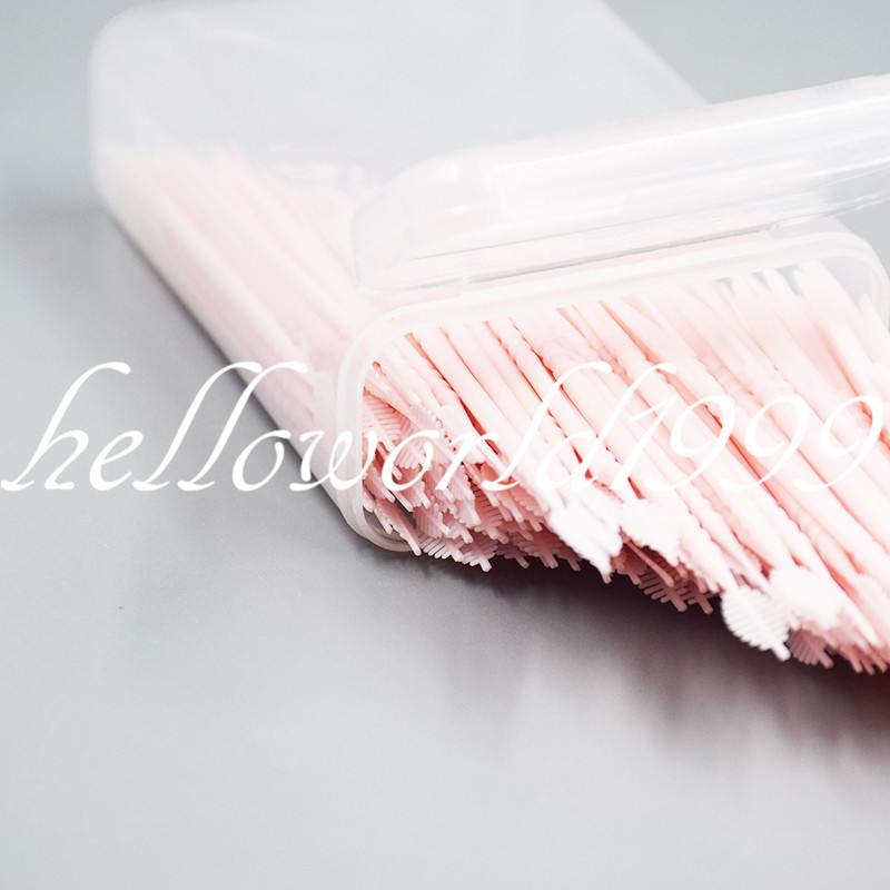 150 Pcs Plastic Dental Picks Oral Hygiene 2 Way Interdental Brush Tooth ...