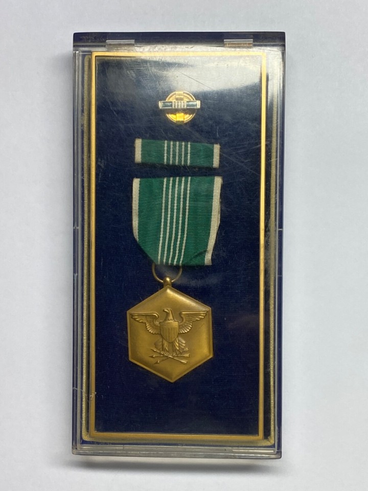 U.S. ARMY, COMMENDATION MEDAL, RIBBON, LAPEL PIN, ARCOM, VIETNAM WAR ...
