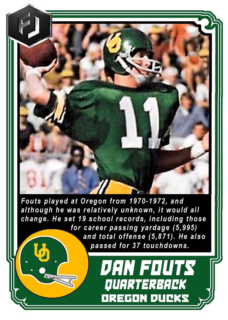 ACEO DAN FOUTS OREGON DUCKS CUSTOM HAND MADE ART CARD | eBay
