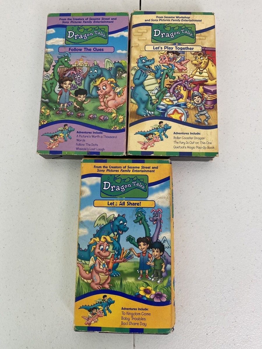 Dragon Tales Giochiamo Insieme Vhs Dragon Tales: We Can Solve It