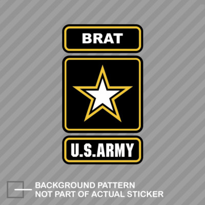 Army Brat Sticker Decal Vinyl Ranger U.S. US U S | eBay