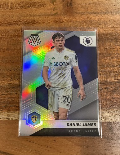 Daniel James 2021-22 Panini Mosaic Silver Prizm Refractor NRMT+ Leeds ...