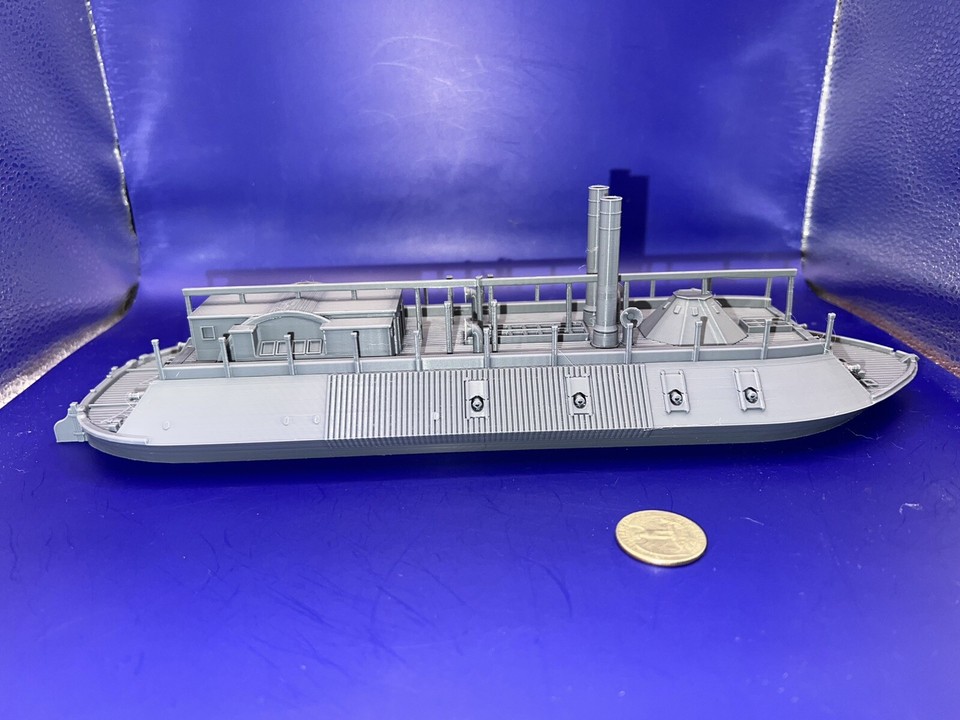 USS Cairo Ironclad Gunboat - 1:160 Scale Ship Model | eBay