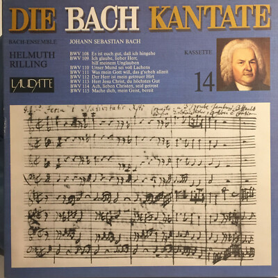 Die Bach Kantate Vol 14 BWV 108 109 110 111 112 113 114 115 Cantatas ...