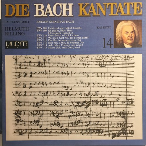 Die Bach Kantate Vol 14 BWV 108 109 110 111 112 113 114 115 Cantatas ...