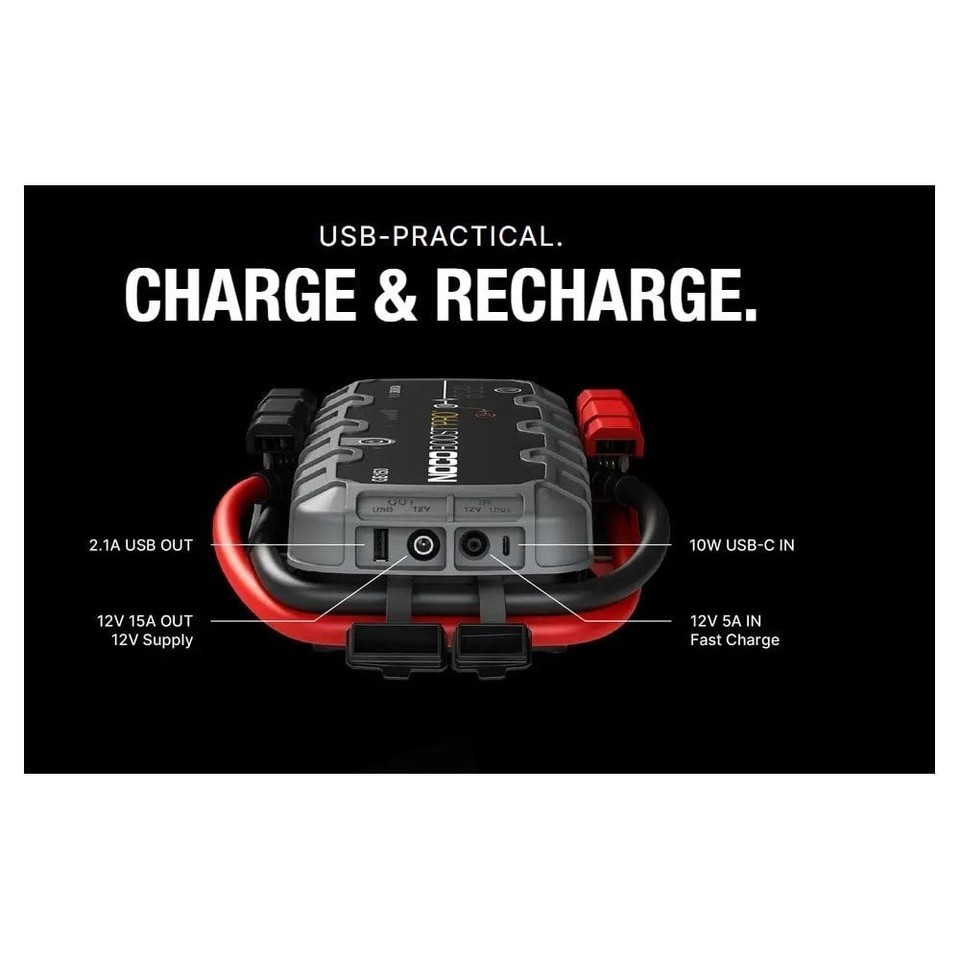 NOCO Boost Pro GB150 3000A UltraSafe Lithium Jump Starter & Powerbank ...