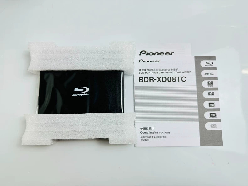 Original Pioneer BDR-XD08TC BD/DVD/CD Blu-Ray Drive Optical Burner ...