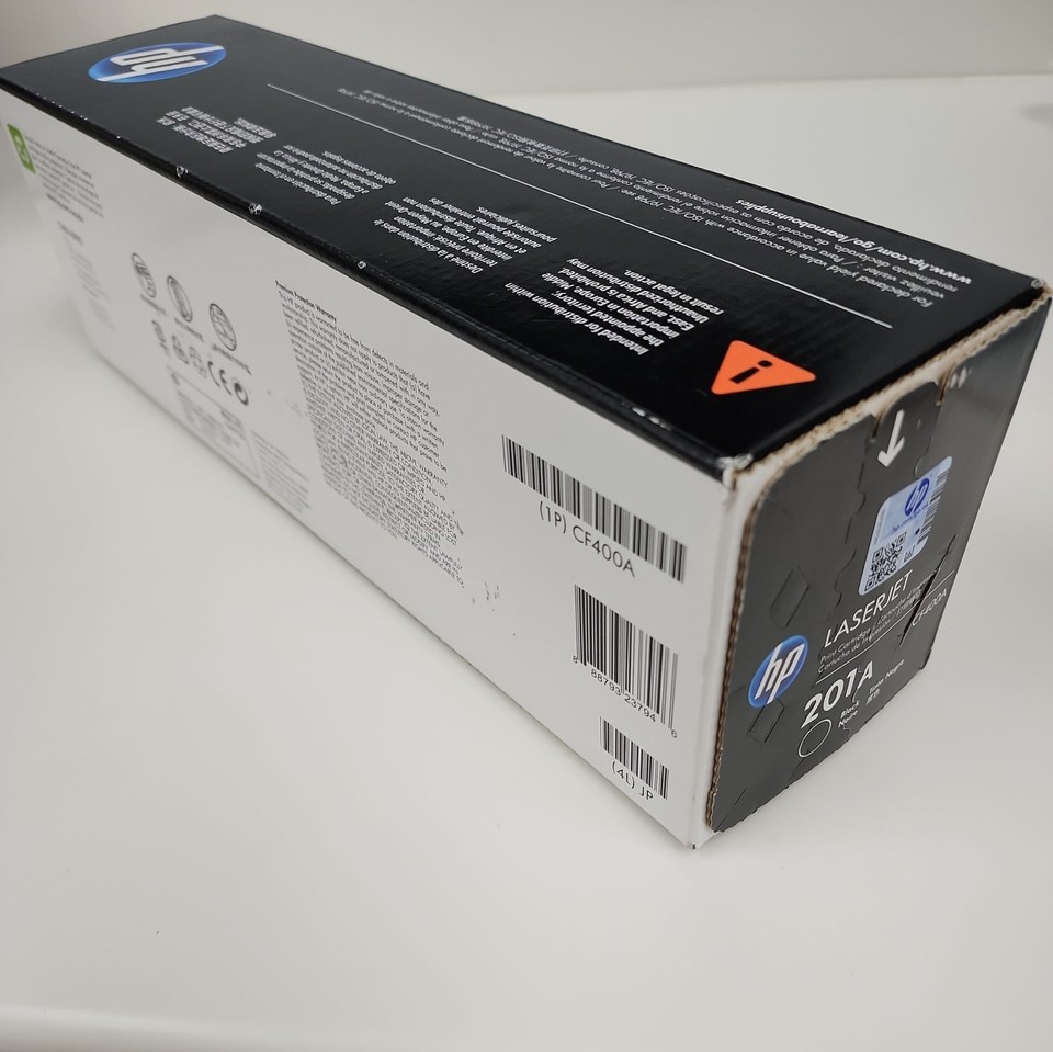 Genuine New OEM HP CF400A 201A Black Cartridge For HP M252 Sealed Box ...