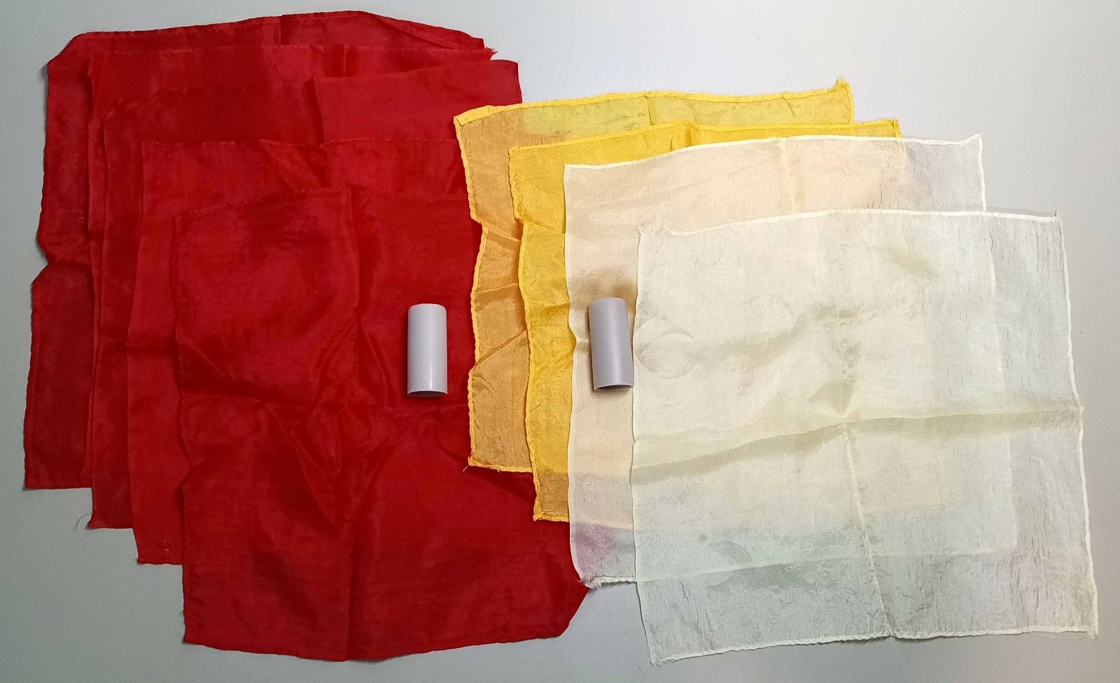 Color Changing Handkerchief Magic Trick, 2 Dye Tubes and 9 Silk Lot | eBay