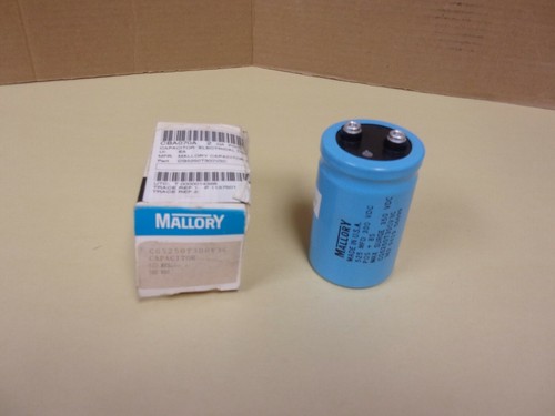 New In Box Mallory CG5250T300V3C Capacitor 525 MFD 300 VDC | eBay