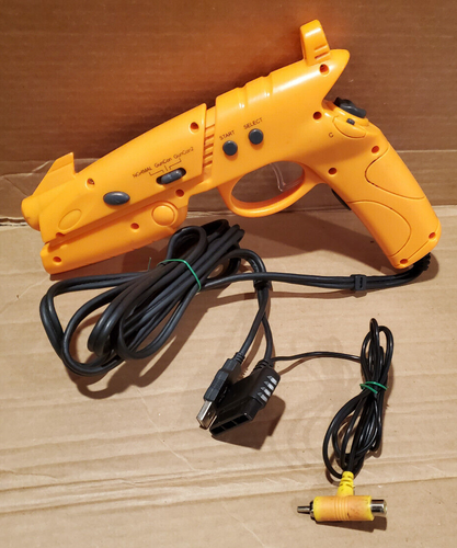 PlayStation 2 PS2 gun Playtech Shooter Light GunCon Tested & Works | eBay