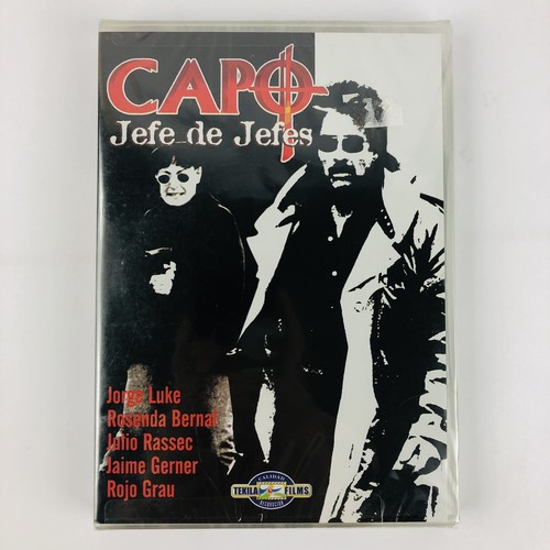 DVD CAPO JEFE DE JEFES JORGE LUKE ROSENDA BERNAL JULIO RASSEC ROJO GRAU ...