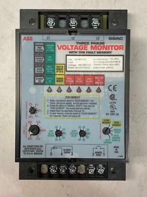 ABB SSAC Littelfuse WVM011AL Voltage Monitor | eBay