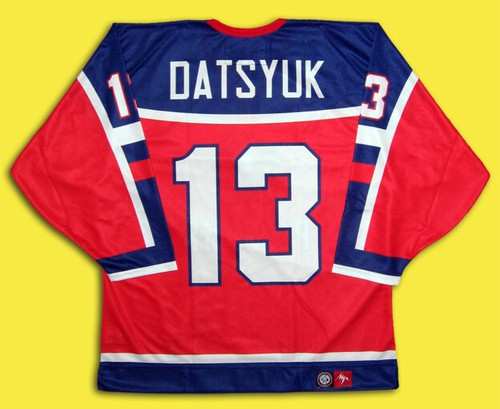 P. Datsyuk Russia 2004 Hockey Jersey DK 48 | eBay