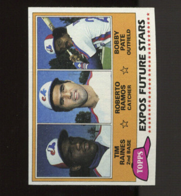 1981 Topps Baseball #479 Tim Raines Rookie Card - NMMT #3770 | eBay