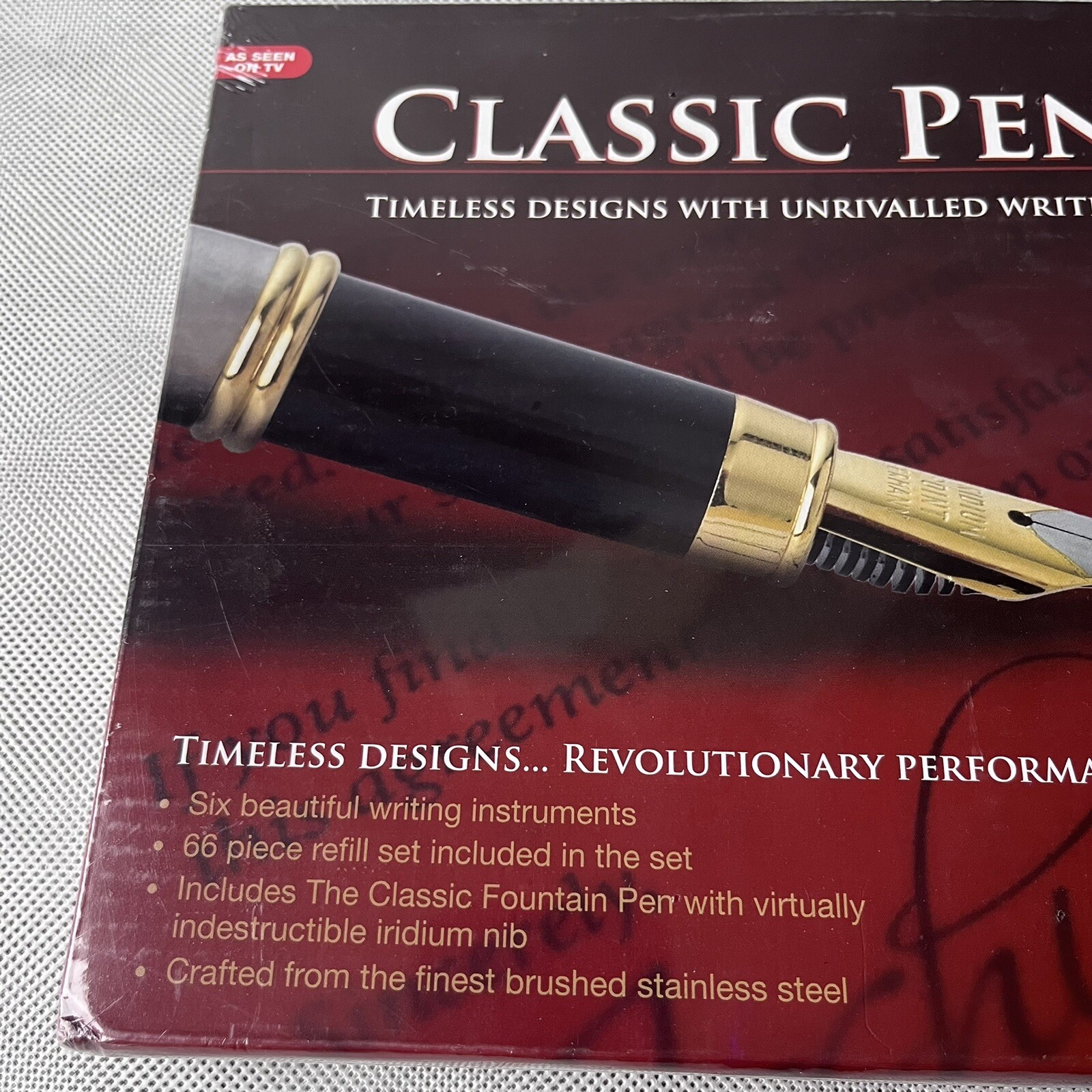 Classic Pen Set JML as Seen on TV With 12x Metalic Crayons for sale ...