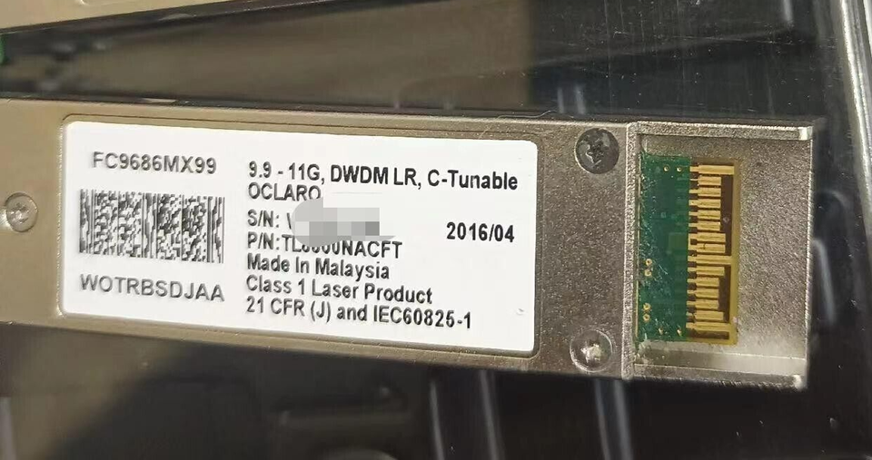 Fujitsu FC9686MX99 XFP 10GBase-DWDM Tunable LC SM 80km | eBay