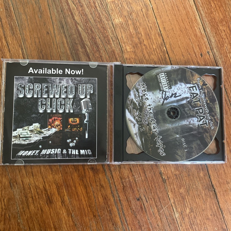 Fat Pat Since The Grey Tapes Vol. 2 CD Dj Screw SUC Screwed Up Click ...