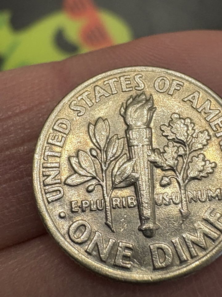 1991 P Mint Off Center Front Dime Error Coin | eBay