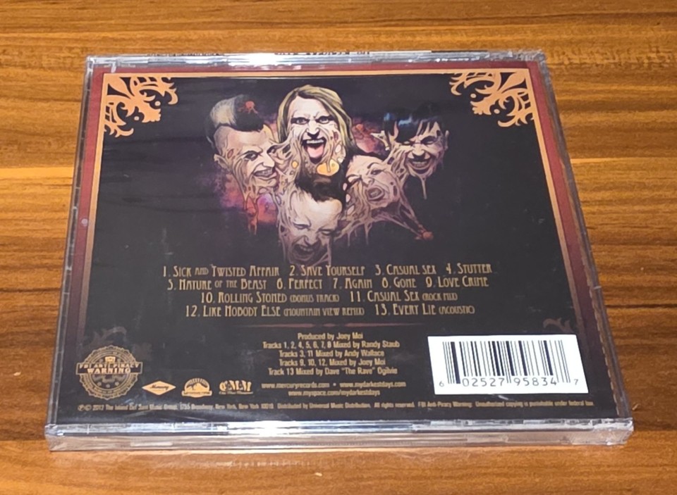 My Darkest Days - Sick And Twisted Affair Cd Deluxe Edition With Bonus ...