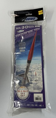 *BRAND NEW* Estes Crossfire ISX Flying Model Rocket Kit Skill Level 3 ...