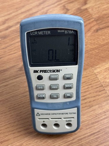 LCR Meter BK Precision 878A Capacitance Inductance Meter, LCR Digital ...
