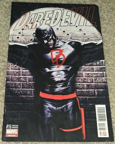 Rare HTF Daredevil 15 MX 1:25 Lee Bermejo 2017 Vol. 5 Foreign Variant ...