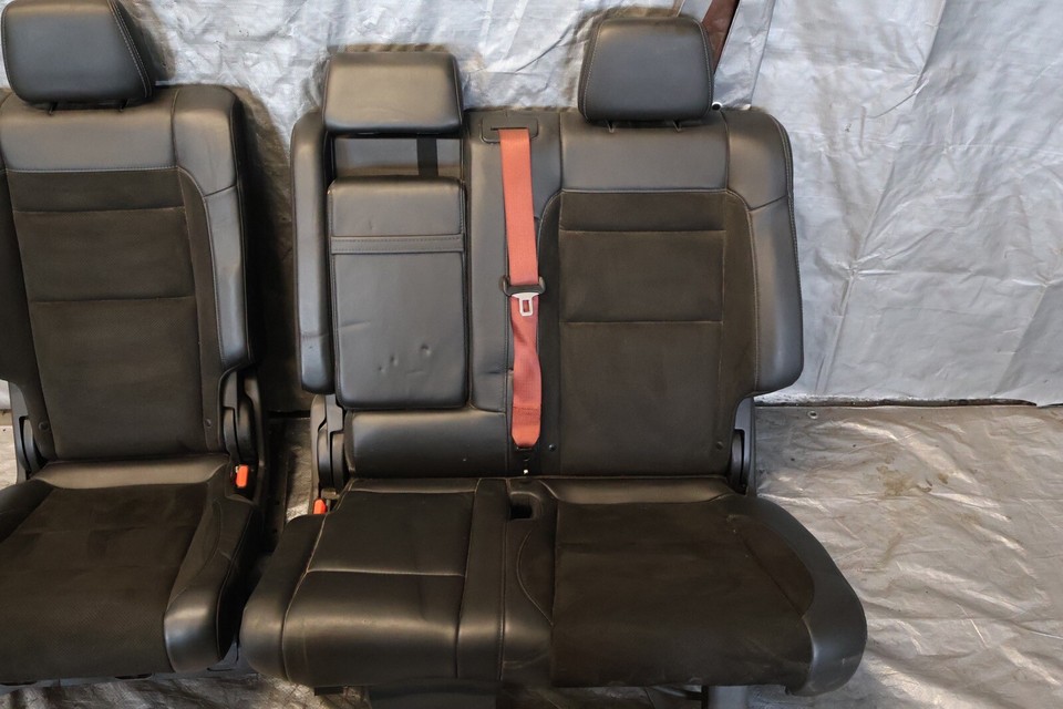 2019 JEEP TRACKHAWK 6.2L OEM BLACK LEATHER SUEDE FRONT N REAR SEATS ...