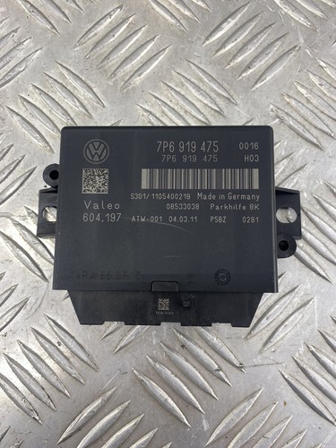 VOLKSWAGEN TOUAREG 7P PARKING SENSOR AID CONTROL MODULE UNIT 7P6919475 ...