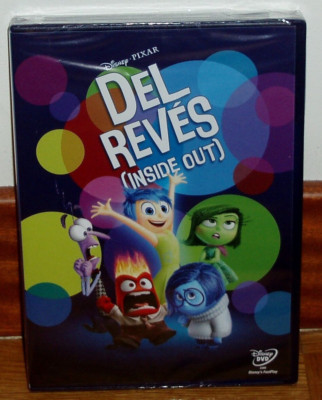 The inside Out Disney Pixar DVD New Sealed Animation (Sleeveless Open ...