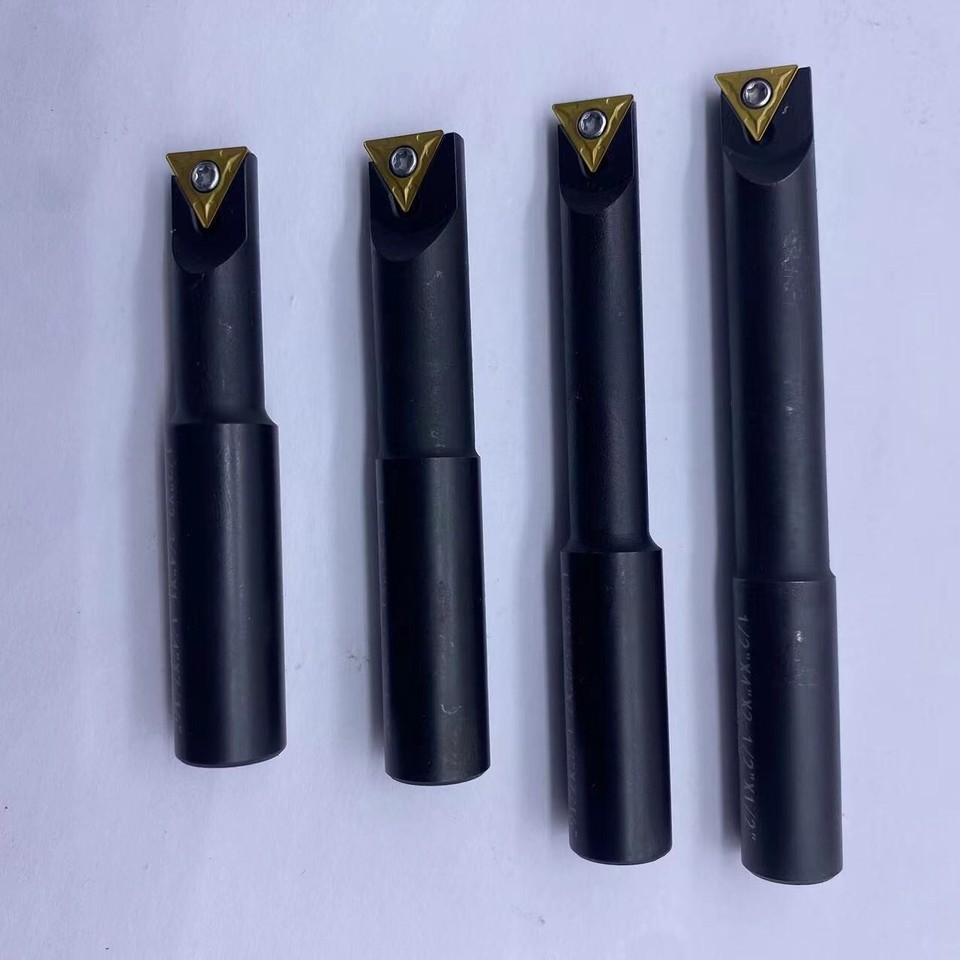 1/2" Indexable Boring Bar Set Lathe Round Shank Bars For TCMT Insert ...