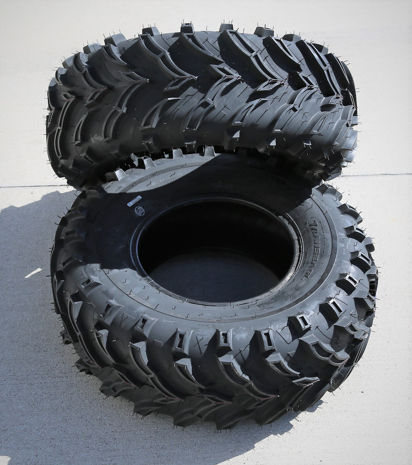 2 Tires Transeagle TE550 24x8.00-12 24x8-12 24x8x12 40F 6 Ply MT M/T ...
