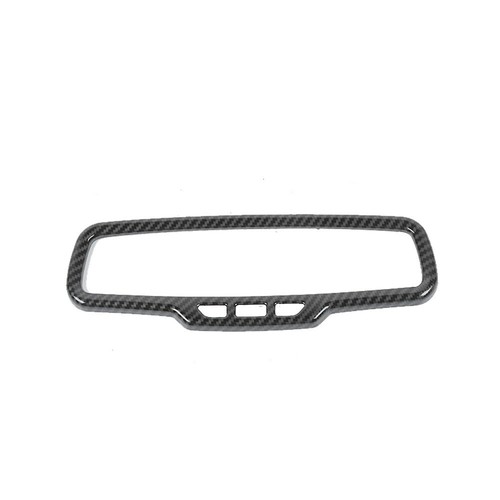 Carbon Fiber ABS Interior Rearview Mirror Cover Kit For Chevrolet ...