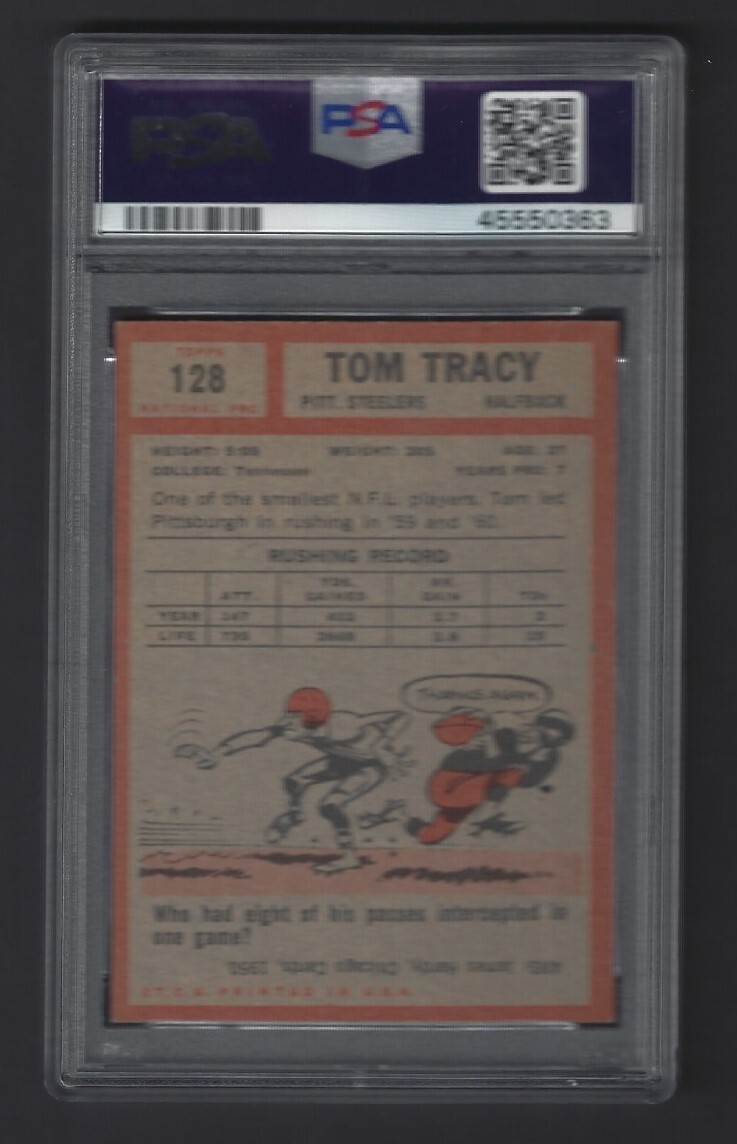 1962 Topps - #128 Tom Tracy for sale online | eBay
