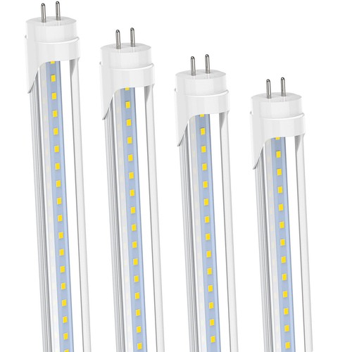 2FT LED Tube Light Bulbs T8 G13 9W 5000K 24 Inch Garage Ceiling LED ...