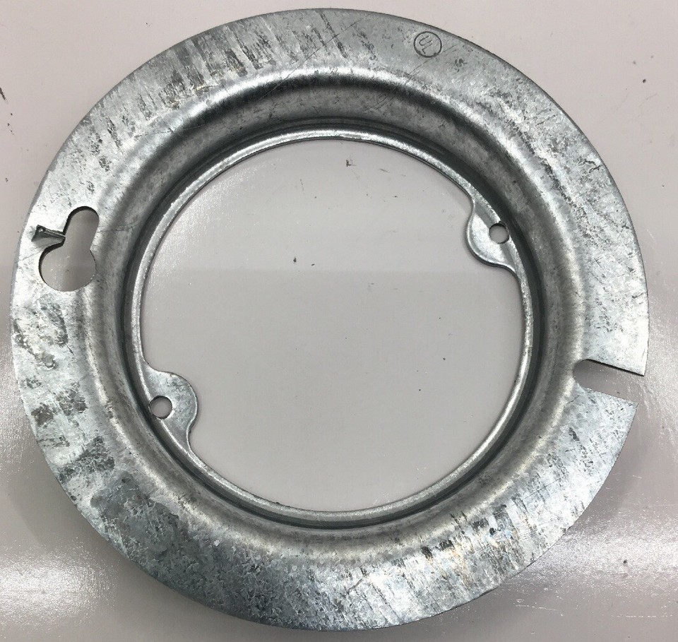 727 RACO OCTAGON COVER 4-INCH RAISED 5/8-INCH WITH EARS | eBay