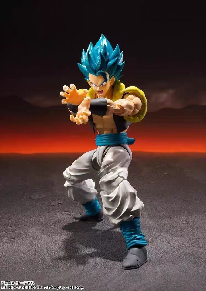 Bandai Dragon Ball Z S.H. Figuarts Super Saiyan God Gogeta Action ...