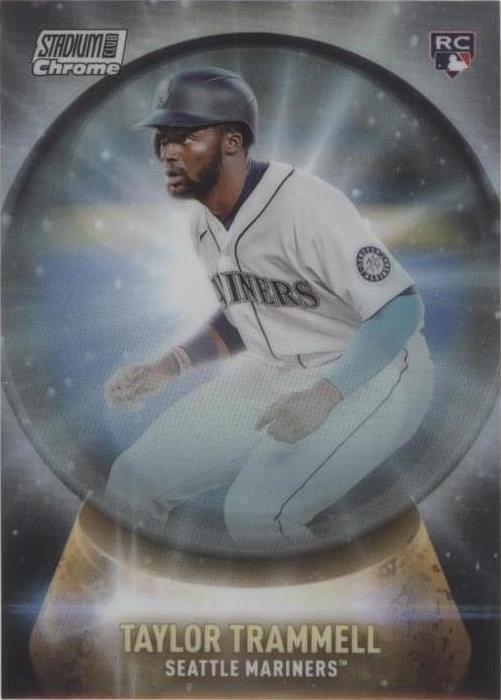 2021 Topps Stadium Club Chrome - Crystal Ball Taylor Trammell #CB-22 ...