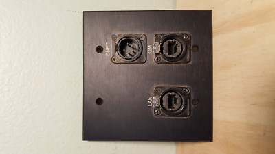 Cresnet-QM-LAN two gang wall plate | eBay