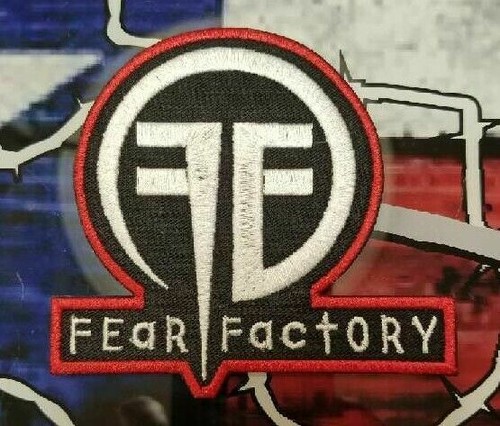 EMBROIDERED FEAR FACTORY HEAVY METAL BAND PATCH (Please Read Ad) | eBay