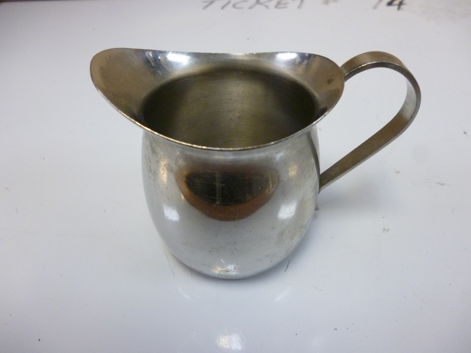 Edward Don & Co Stainless Steel Creamer Pitcher Japan 18-8 3" tall | eBay