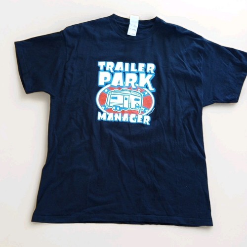Trailer Park Manager Black T Shirt Fruit Of The Loom Size XL | eBay