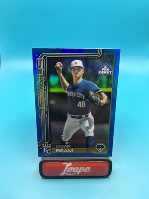 Drew Beam 2025 Topps Pro Debut Blue Foil 18/150 #PD-144 Royals | eBay