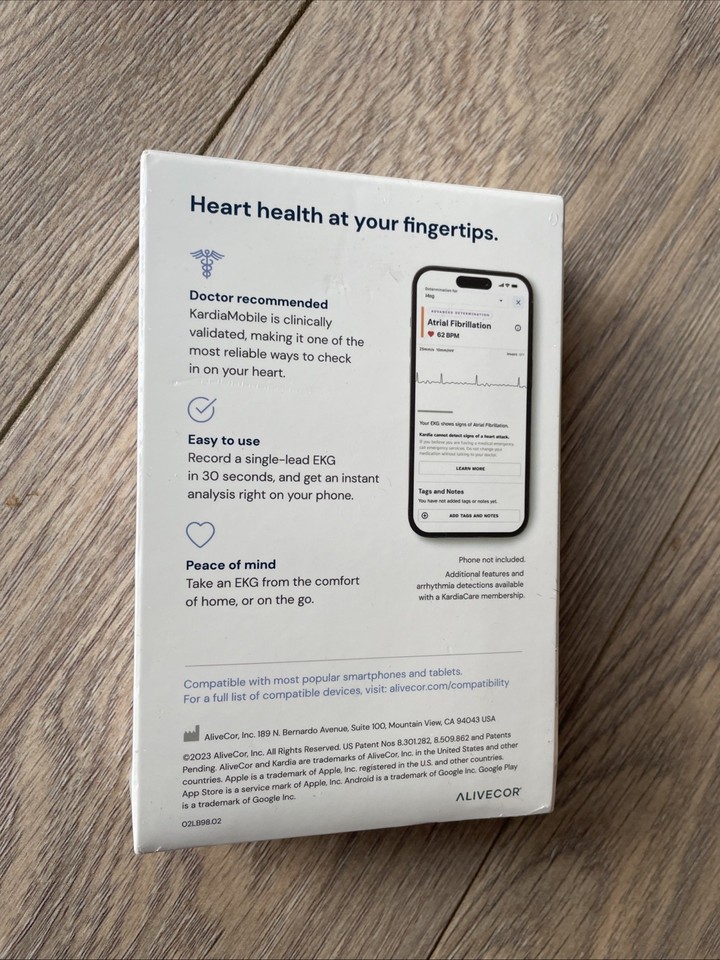 Kardia Mobile EKG Monitor AliveCor | eBay UK