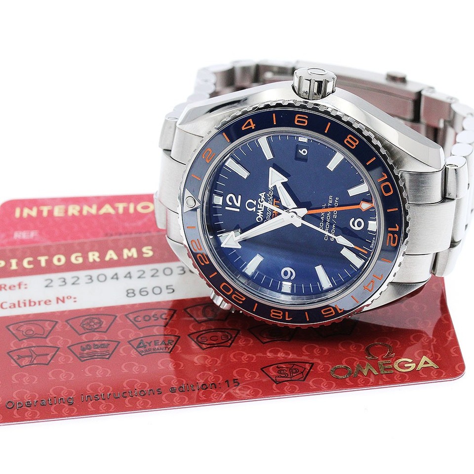 OMEGA Seamaster Planet Ocean Good Planet 232.30.44.22.03.001 GMT Auto ...