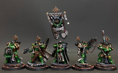 Warhammer 40K Company Heroes Space Marines Presale Painted Gallery Army ...