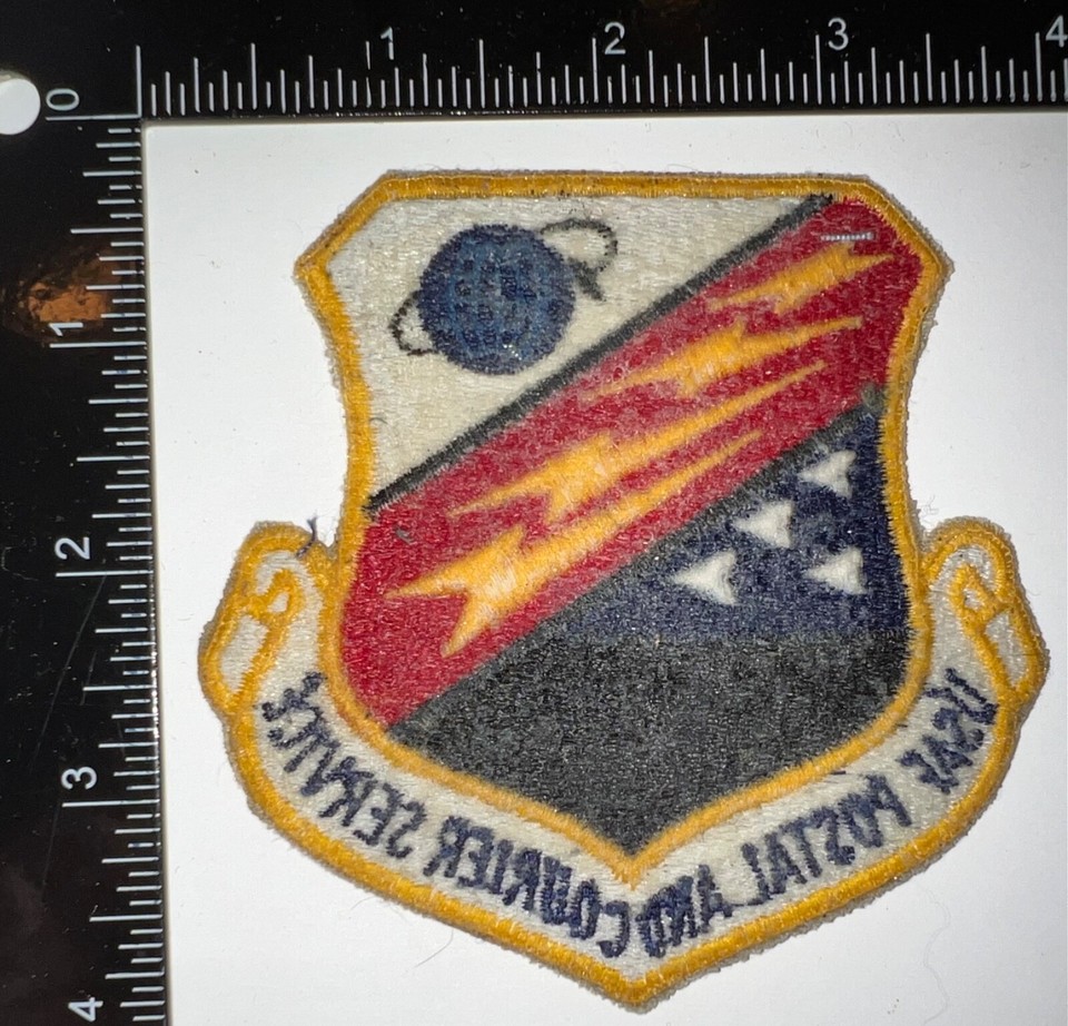 Cold War USAF US Air Force Postal & Courier Service Patch | eBay