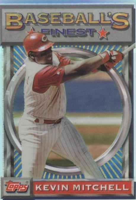 1993 Topps Finest - Kevin Mitchell #136 Refractor for sale online | eBay