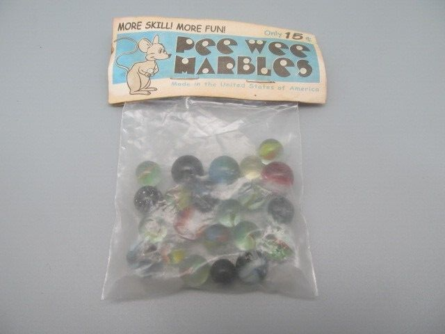 Pee Wee Marbles Sealed Pack of 22 UNOPENED FACTORY SEALED NOS | eBay
